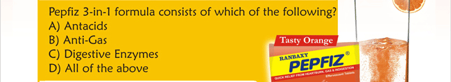 A) Antacids, B) Anti-Gas, C) Digestive Enzymes, D) All of the above